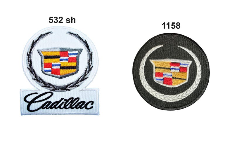 Cadillac Car Embroidered Iron on Sew on Patch Badge Luxury Vehicles new - Etsy