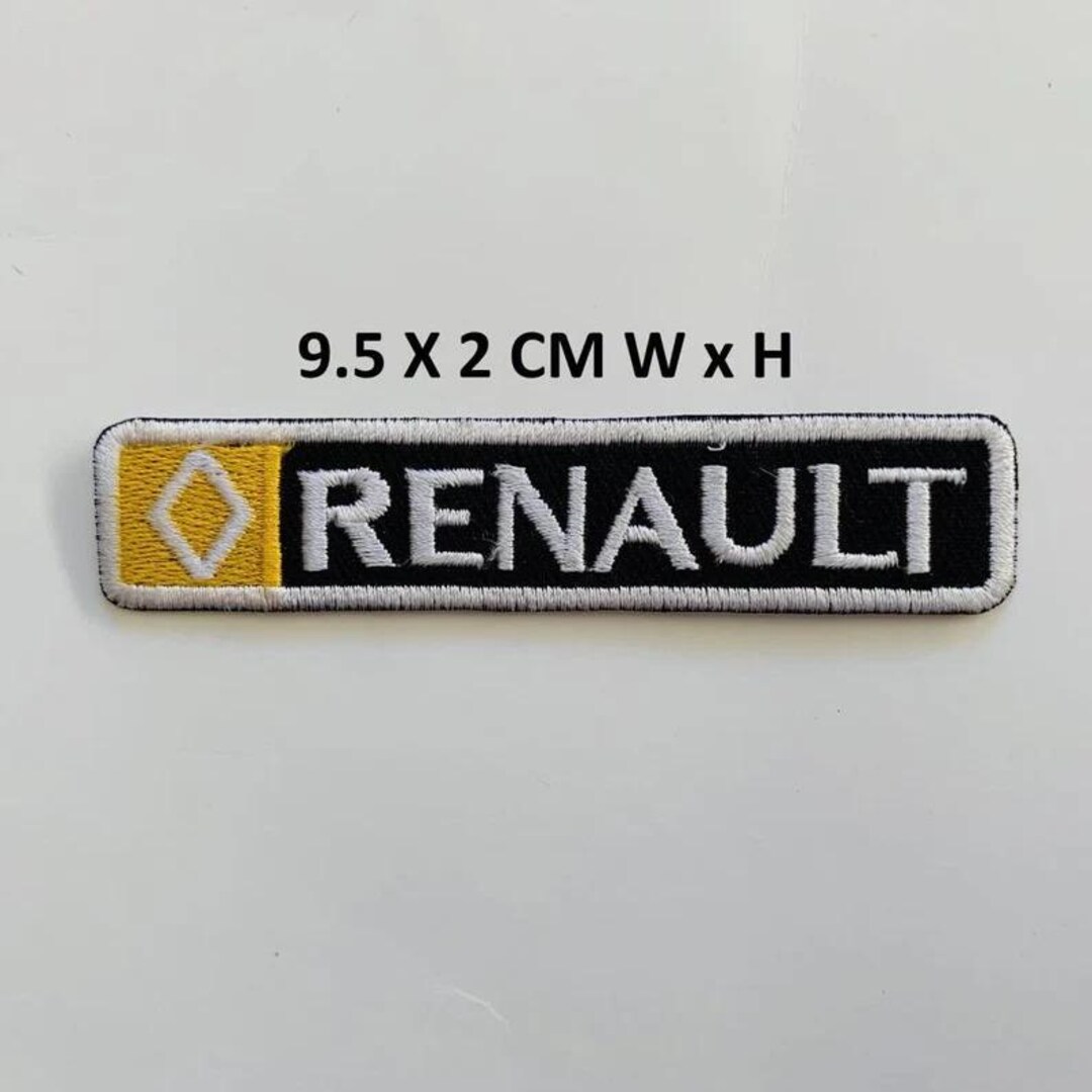 Renault Car Shoulder Banner Embriodered Patch Badge Transfer ...