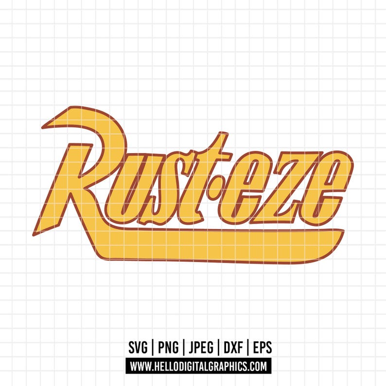 3200 - Rust-eze, Icons to Cars, Lightning Mcqueen SVG, PNG, EPS - Cars ...