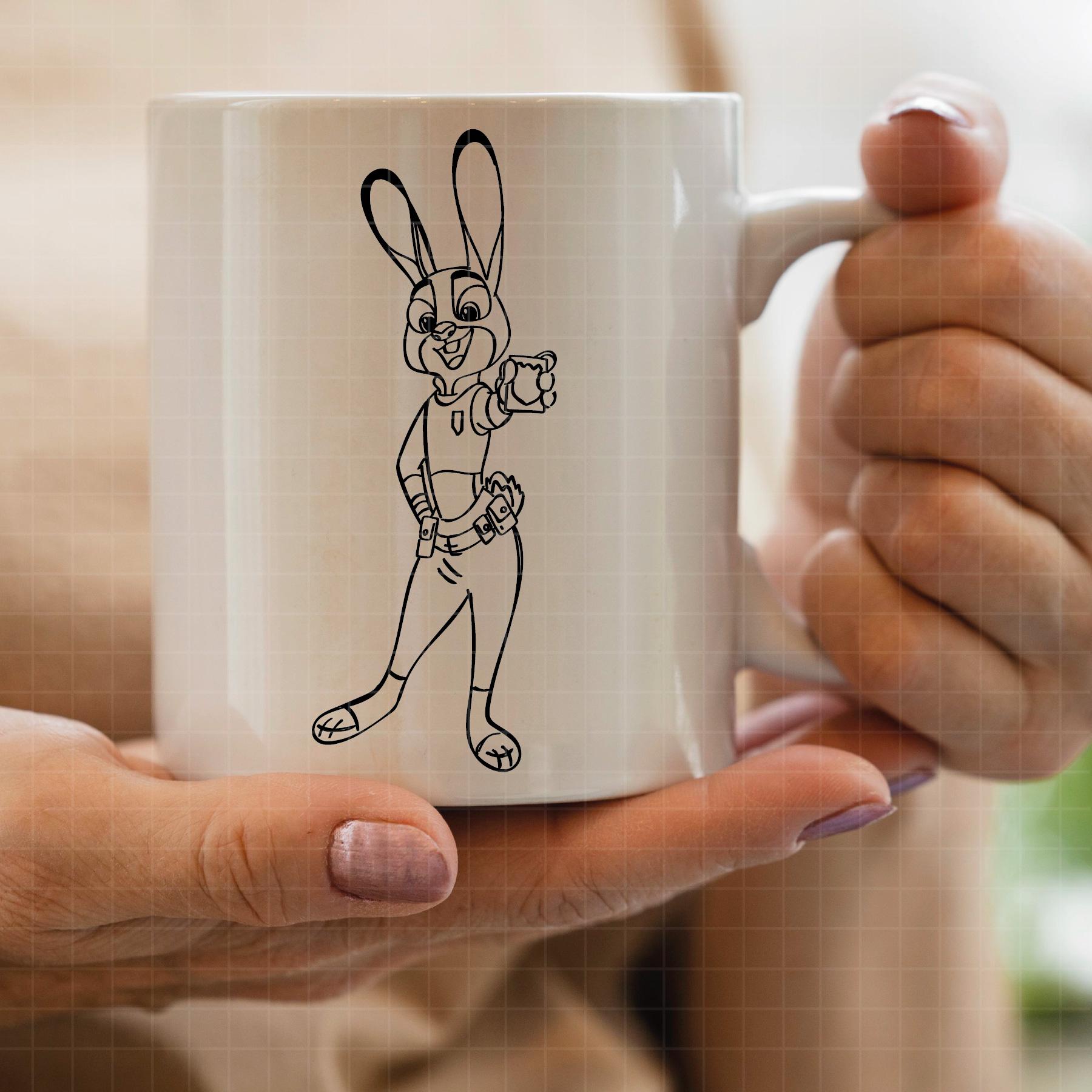 2818 - Judy Hopps, Zootopia SVG, EPS, PNG - Judy Hopps, Zootopia ...