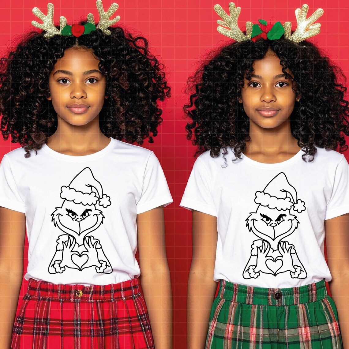 4244 - the Grinch Wishes You a Merry Christmas Line Art Svg, Eps, Png ...