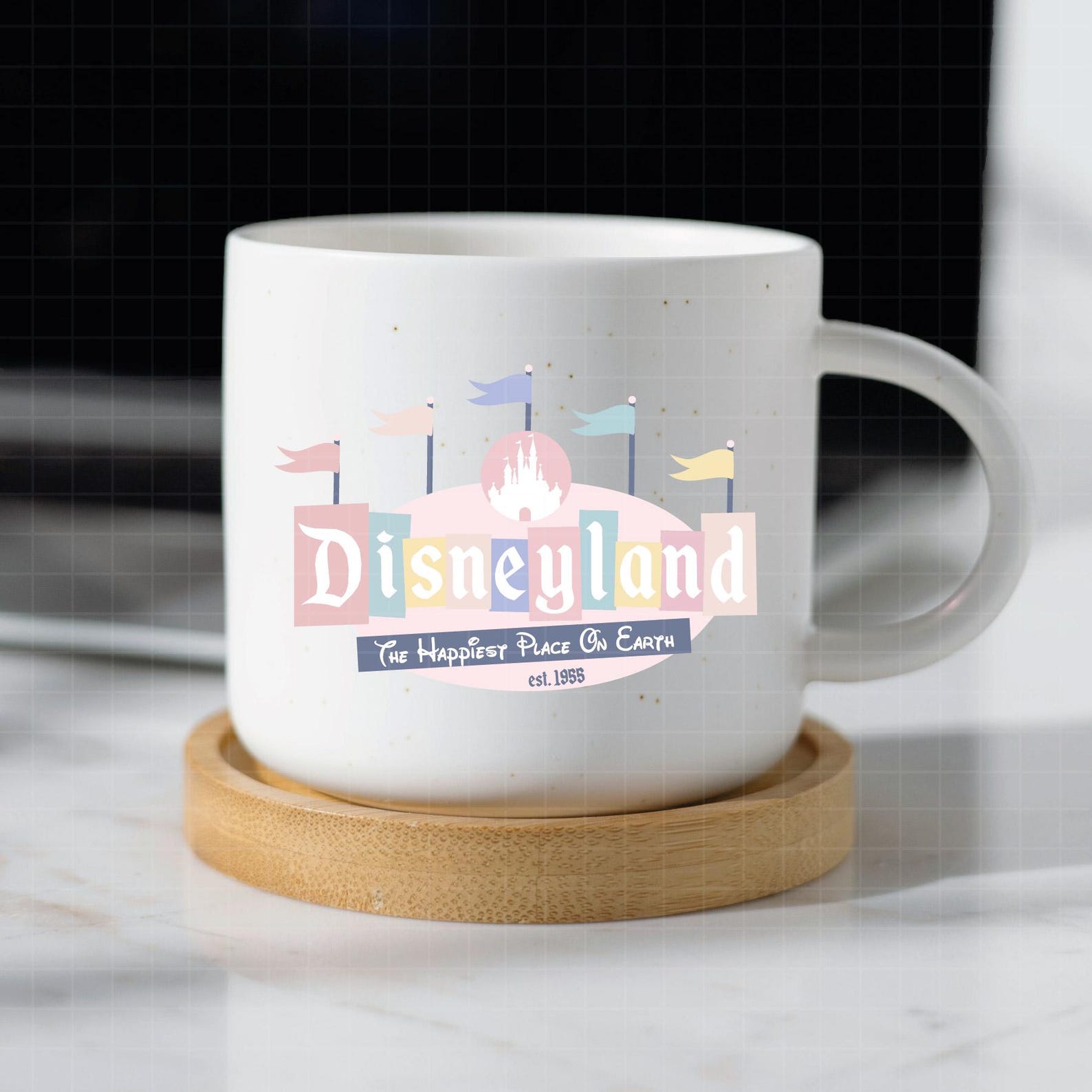 3155 - Disneyland Castle SVG, EPS, PNG - Disneeyy-inspired 'it's a ...