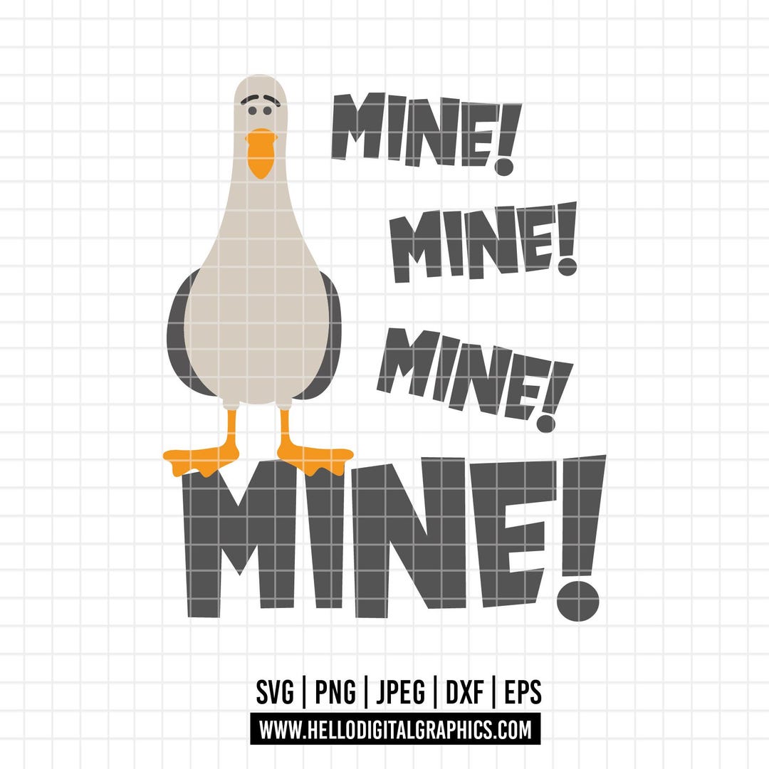 2982 - Seagulls, Finding Nemo SVG,PNG,EPS- Seagulls, Finding Nemo ...