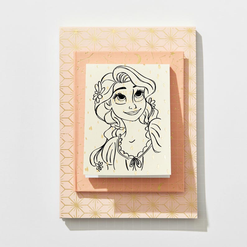 2165 - Princess Rapunzel Outline SVG, PNG, EPS - Disneyy Princess ...