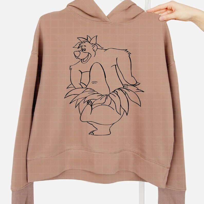 3322 - Baloo, the Jungle Book SVG, EPS, PNG - the Jungle Book Iconic ...