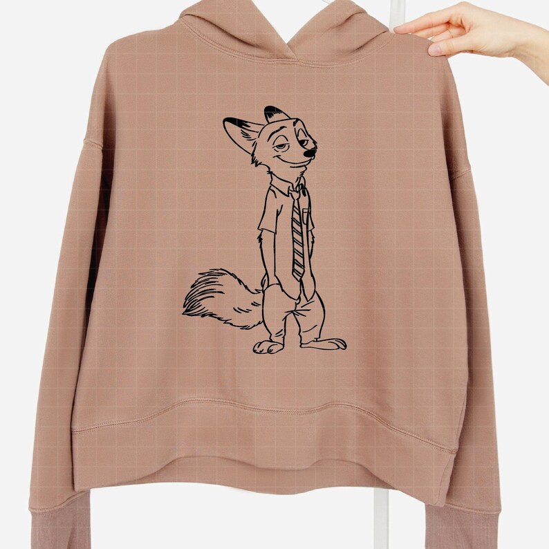 2846 - Nick Wilde, Zootopia SVG, EPS, PNG - Nick Wilde, Zootopia ...