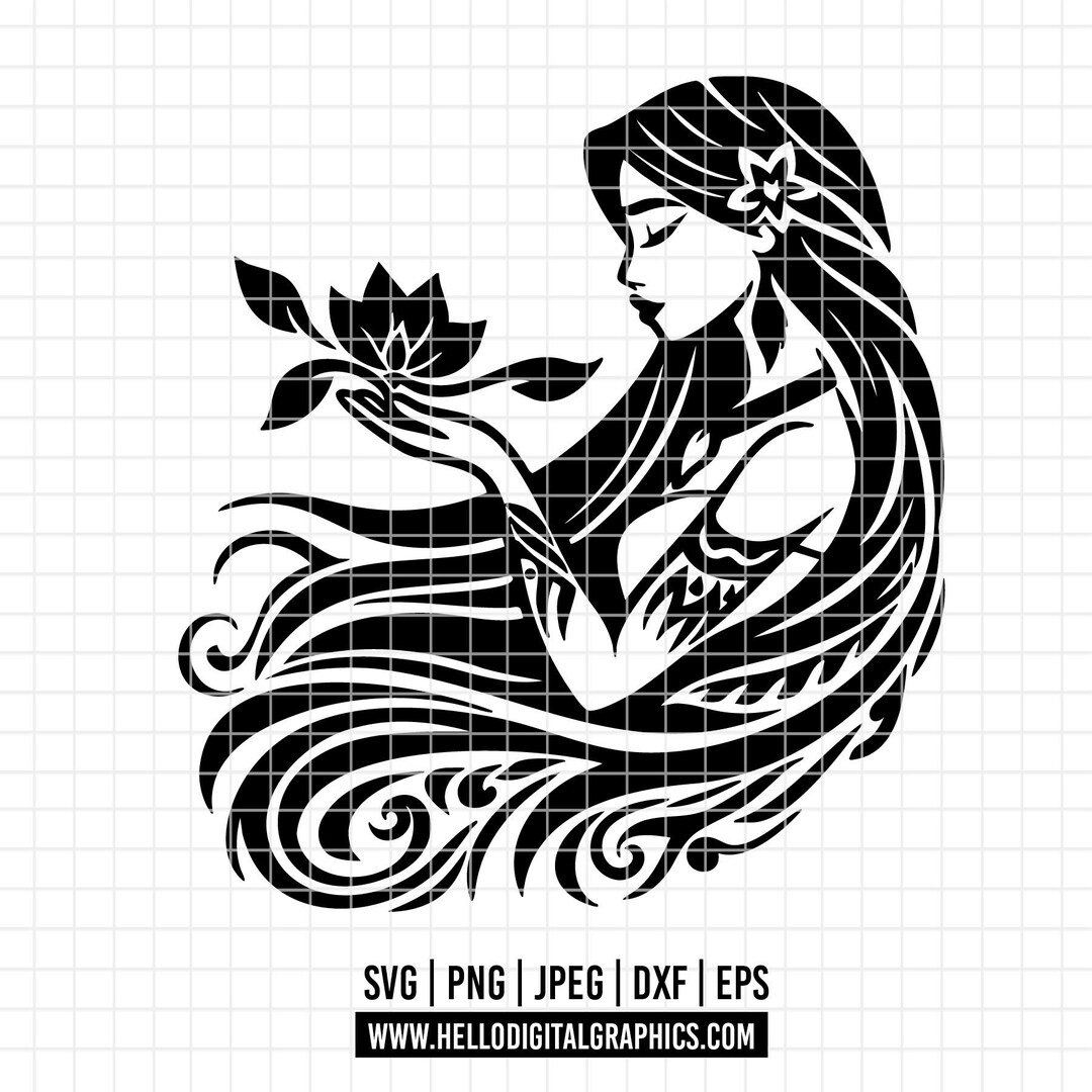 2858 - Pocahontas Sketch SVG, PNG, EPS - Disneyy Princess Pocahontas ...