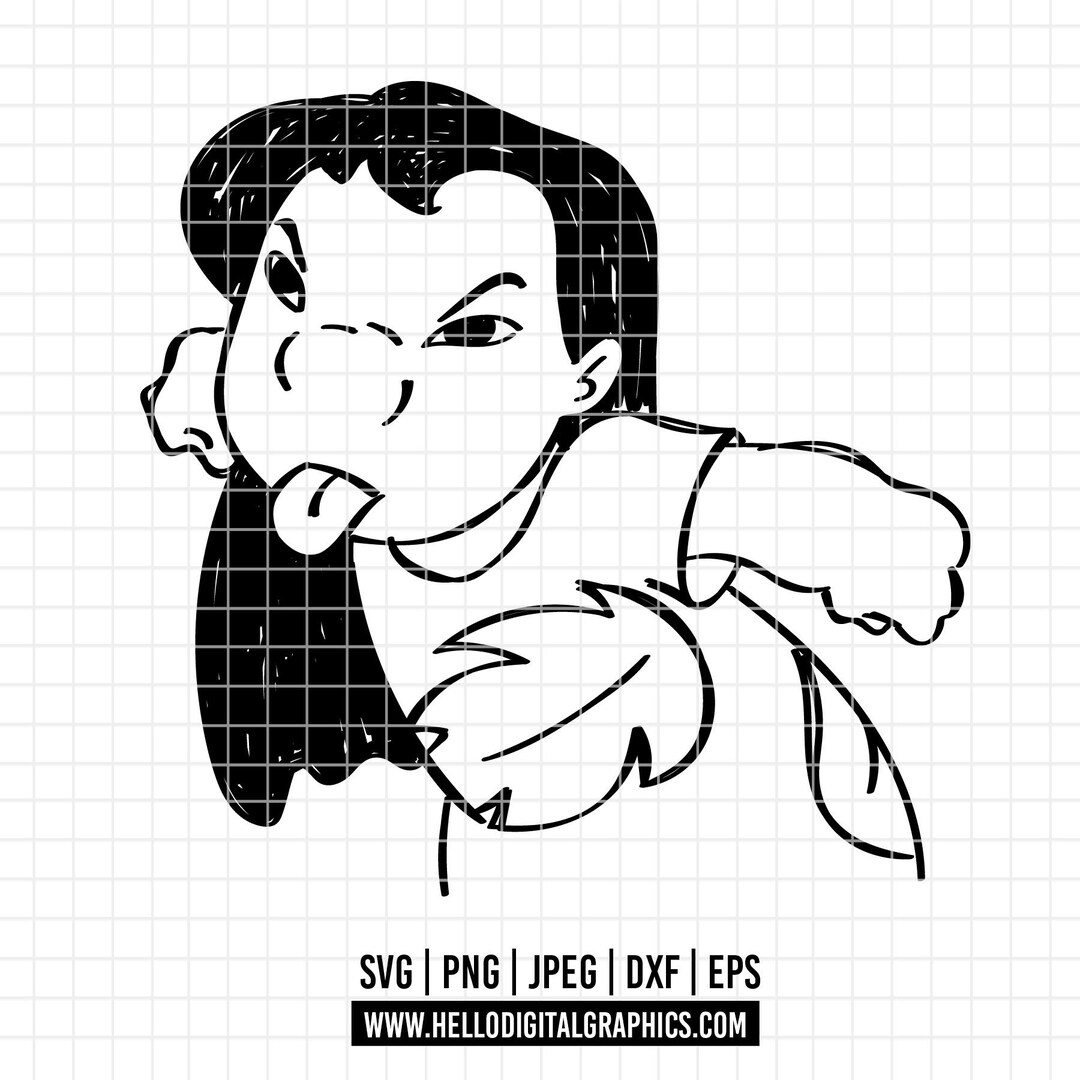 2449 - Lilo SVG, PNG, EPS - Lilo and Stitch Clipart Vector. Disneyy ...