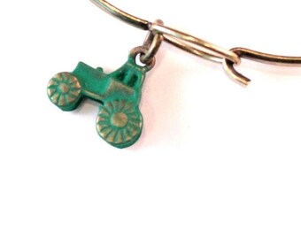 Tractor Necklace - Etsy