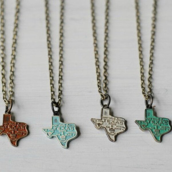 Texas Necklace - Etsy