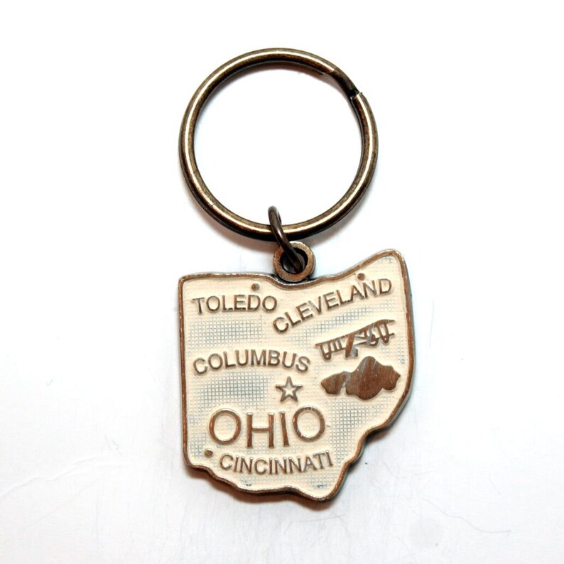 Ohio Key Chain - Etsy