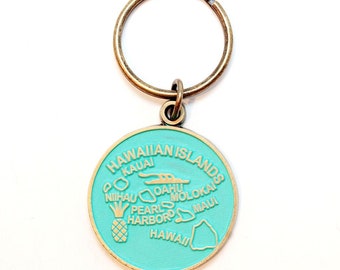 Hawaii Key Chain | Etsy