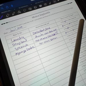 Survive Mission Implausible Days With This ADHD To-do List Printable - Etsy