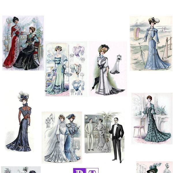 Fashion Plate - Etsy
