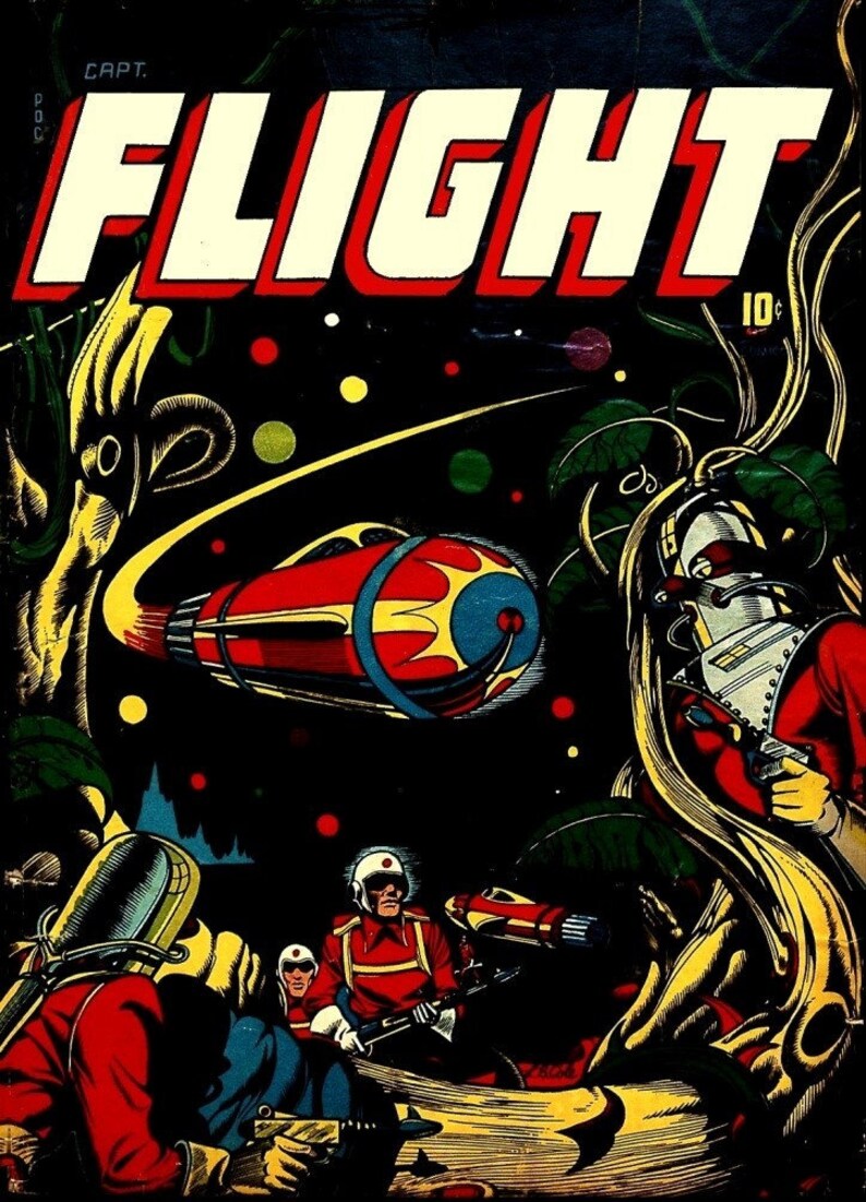 Old Time Comic Book Cover Vintage Image Collection Blank Cards - Etsy