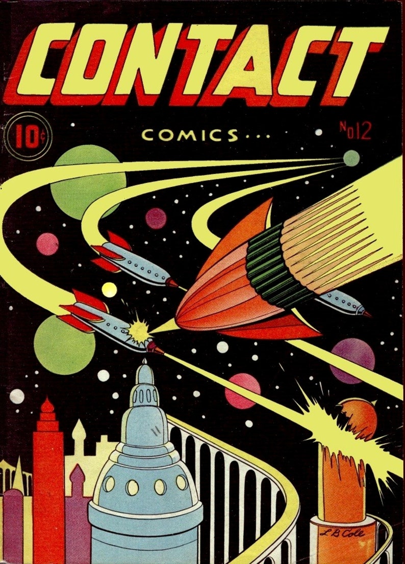 Old Time Comic Book Cover Vintage Image Collection Blank Cards - Etsy
