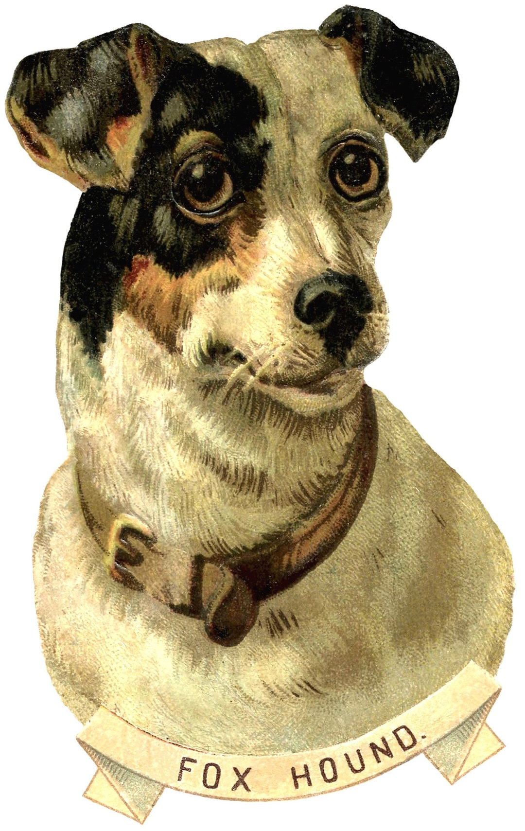 Vintage Dogs Blank Note Card Handmade Birthday Holiday Thank You Get ...