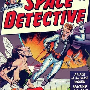Old Time Comic Book Cover Vintage Image Collection Blank Cards Handmade ...