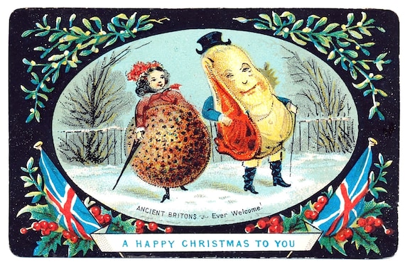 Tarjetas Navideñas Victorianas