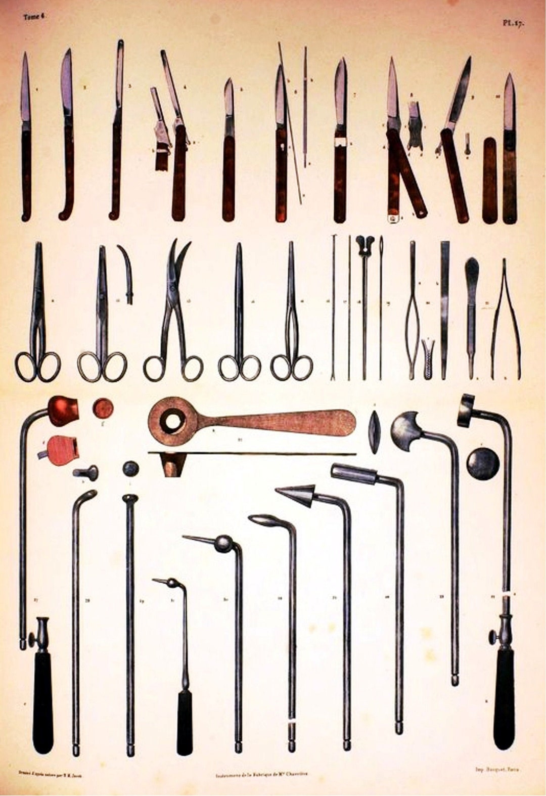 Medical Instruments Patent Medicine Blank Note Cards Retro Vintage Hand ...