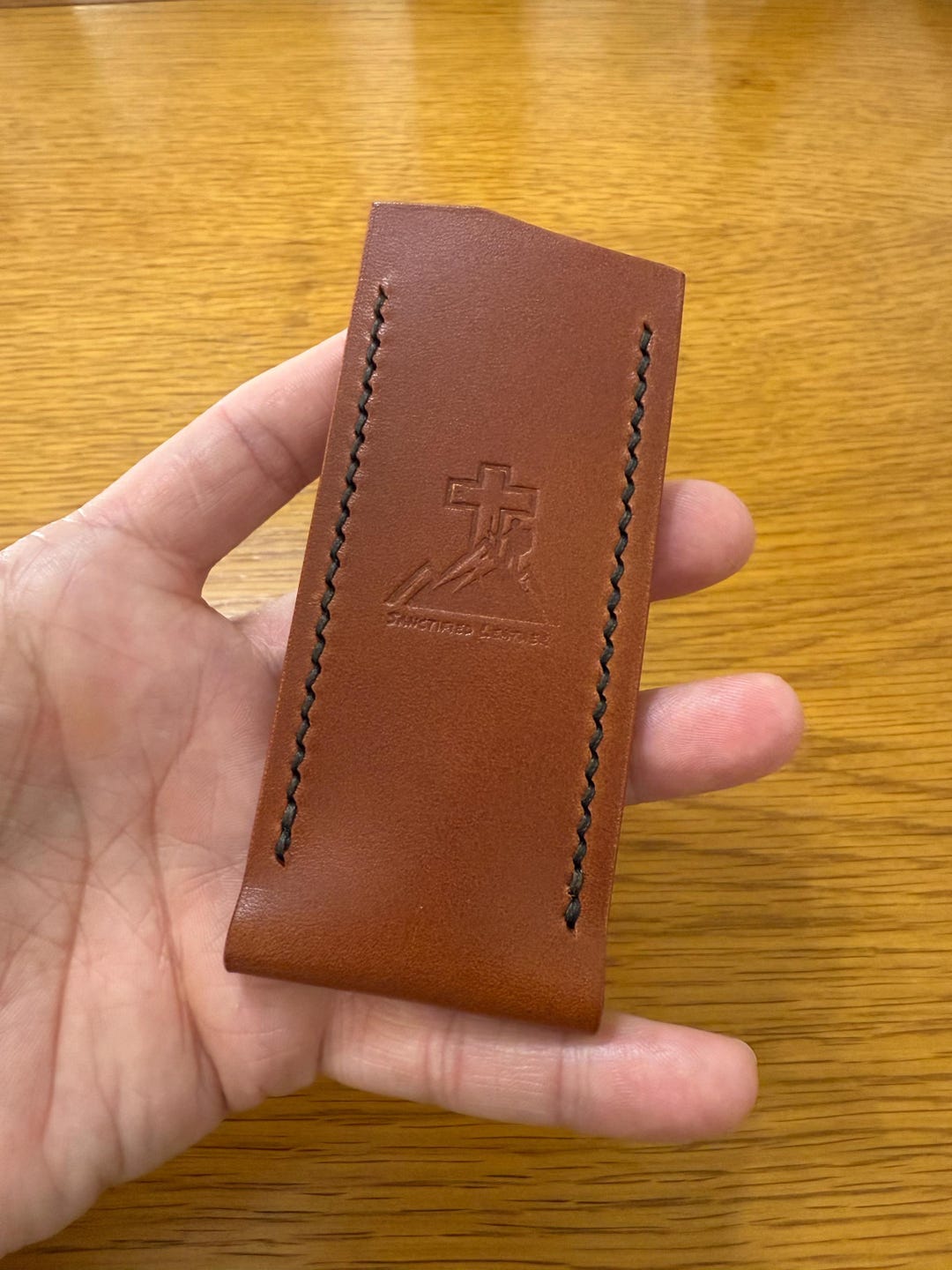 Traditional Leather Pocket Knife Slip - Etsy