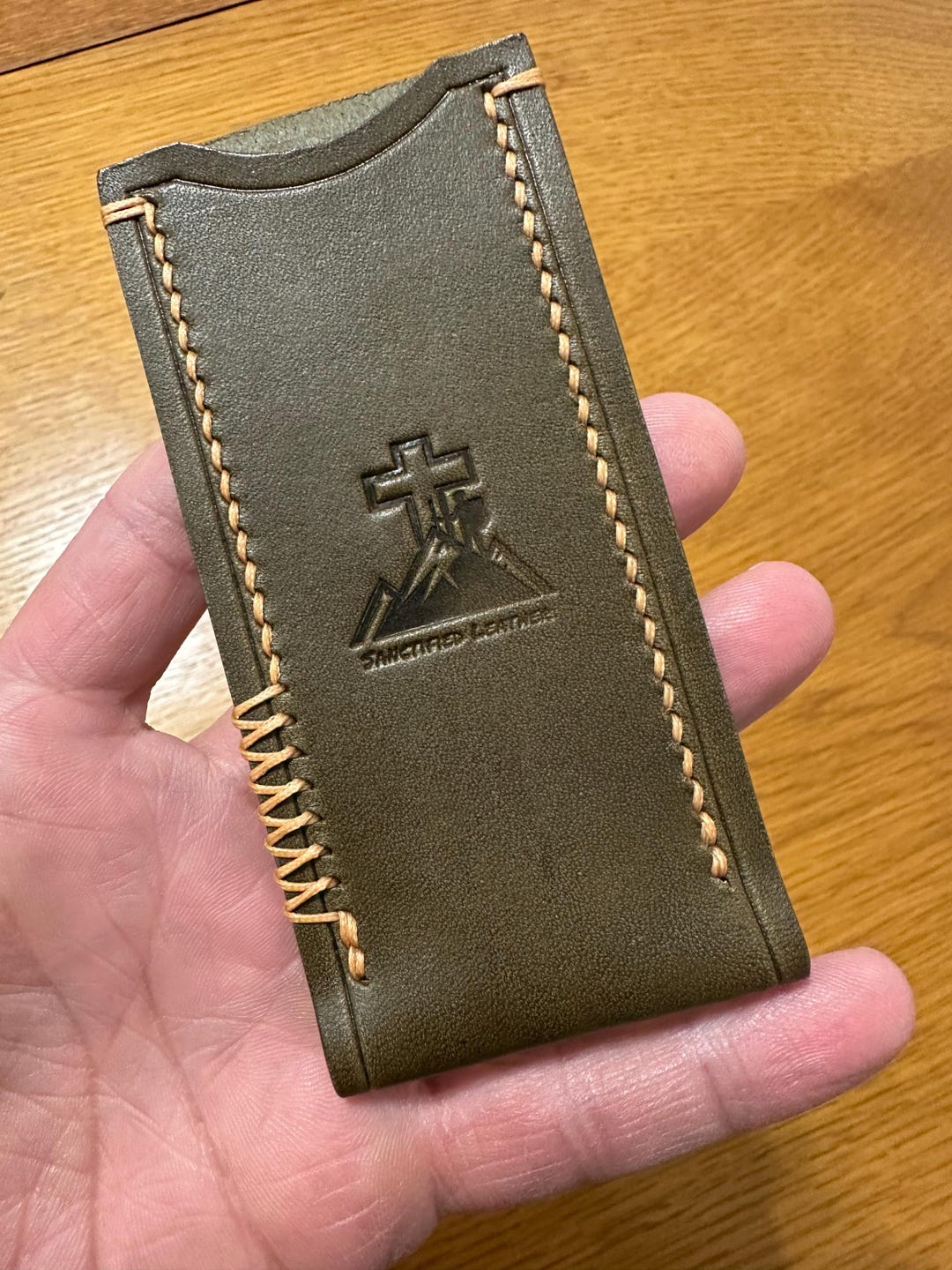 Traditional Leather Pocket Knife Slip. - Etsy