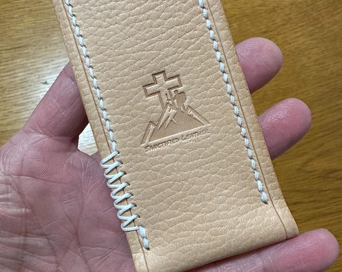 Traditional Leather Pocket Knife Slip - Etsy