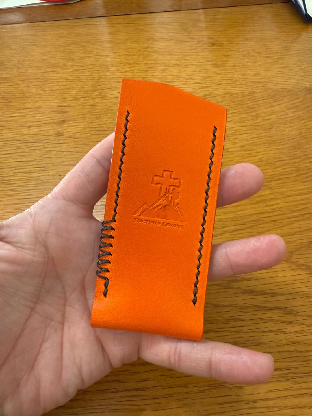 Traditional Leather Pocket Knife Slip. - Etsy