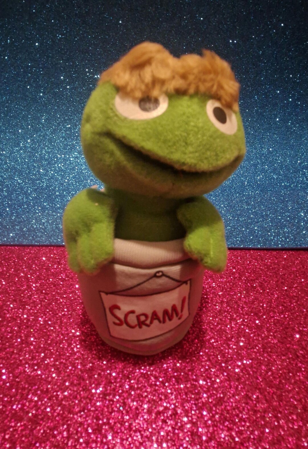 Vintage KFC Oscar the Grouch Plush Toy Unique Collectible - Etsy