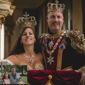 Custom Royal Art From Your Photos! Unique One of a Kind Completely ...
