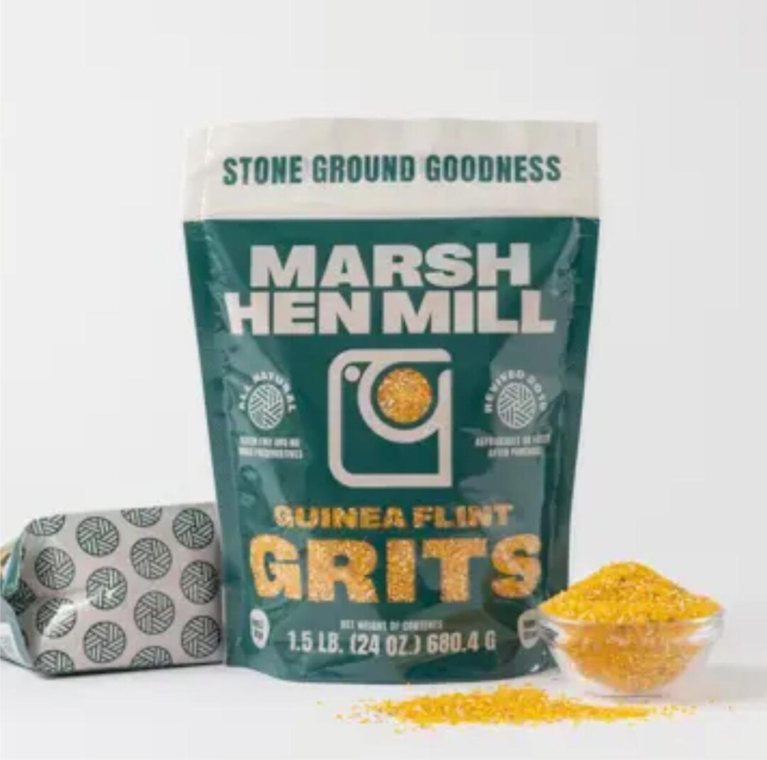 Yellow Stone-ground Grits Guinea Flint Marsh Hen Mill - Etsy