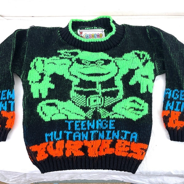 Vintage Tmnt Sweater - Etsy