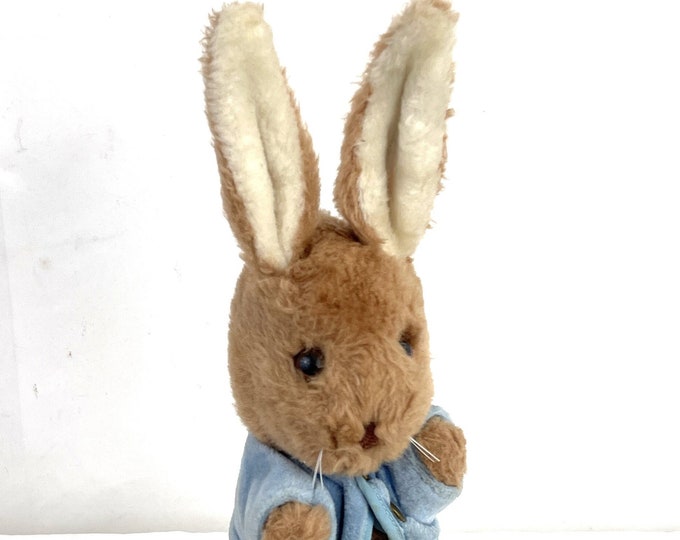 Vintage Peter Rabbit Stuffed Animal Wind up Musical Plush Lullaby Plush ...
