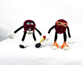 Raisin Men Figurines - Etsy