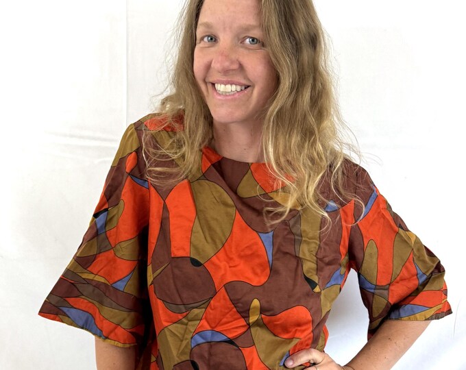 Vintage 1970s 70s Alex Colman California Blouse Top Shirt - Etsy