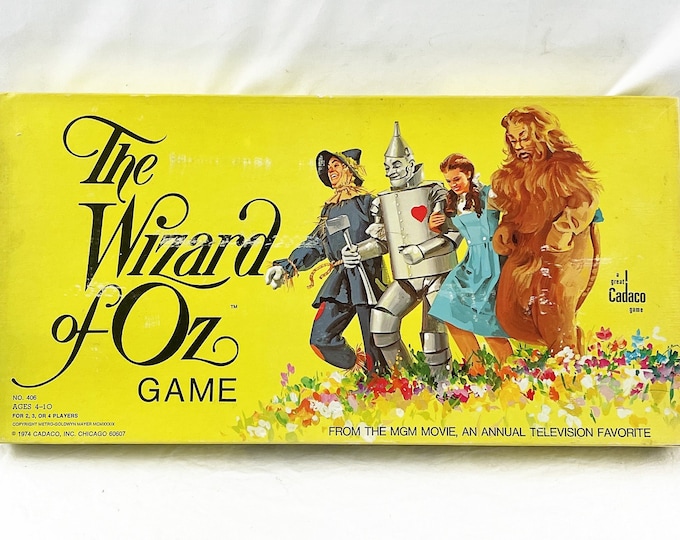 Vintage 1970s 70s Wizard of OZ COMPLETE 1974 the Wizard of Oz Vintage ...