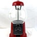 Vintage 1980s 80s Red Gumball Machine - Full Size Metal Glass Caurosel ...