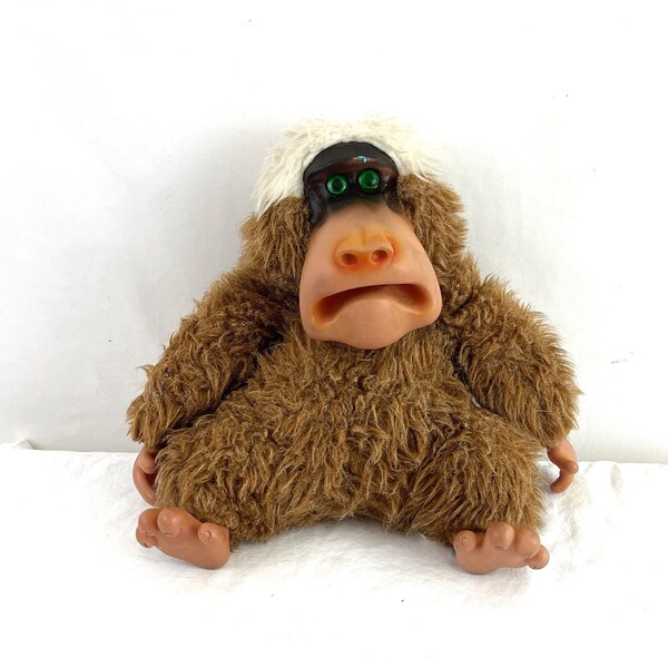 Rubber Face Monkey Plush - Etsy