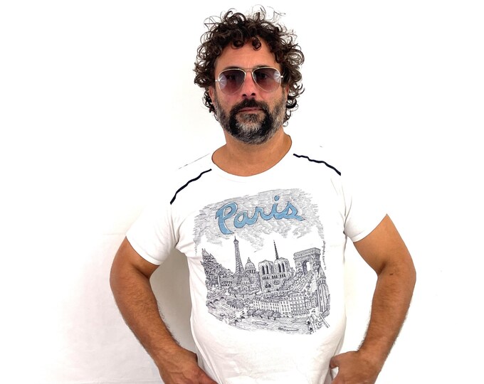 Vintage 1980s 1982 80s Paris Soft Tee Shirt Tshirt - Etsy