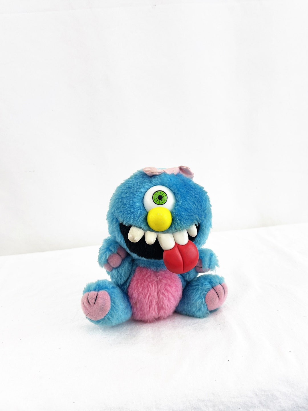 Vintage 1980s 80s Mini Kuddlee Uglee Tara Toy Plush Monster - Etsy