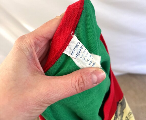 Vintage 1980s 80s RARE Jah Rastafari Jamaica Red Gold… - Gem