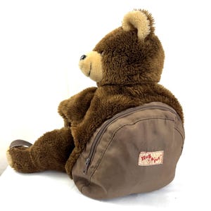 Vintage Teddy Bear Backpack - Hug -a- Pet - Etsy
