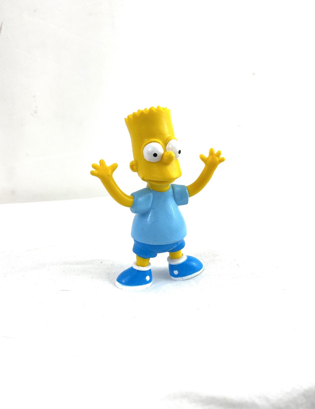 Vintage 1990 Bart Simpson Poseable Figurine Toy - Etsy