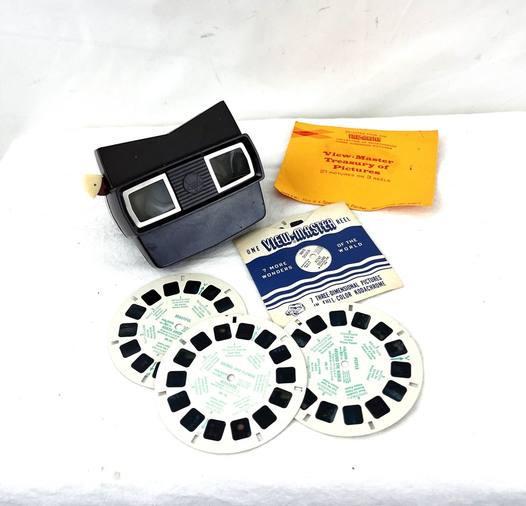 Vintage 1950s 50s View Master Viewmaster Sawyer USA 1951 Bakelite Toy ...