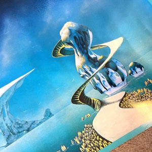 Vintage RARE 1970s 70s Yessongs 1973 Vtg Roger Dean Original Art ...