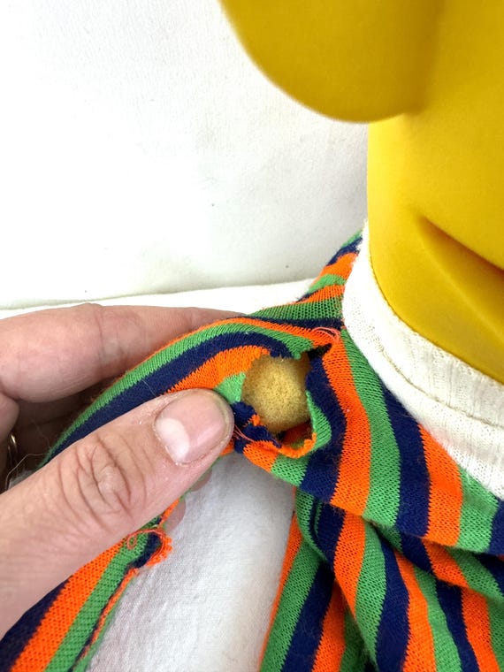 Vintage 70s 1970s RARE Sesame Street Bert Hand Puppet… - Gem