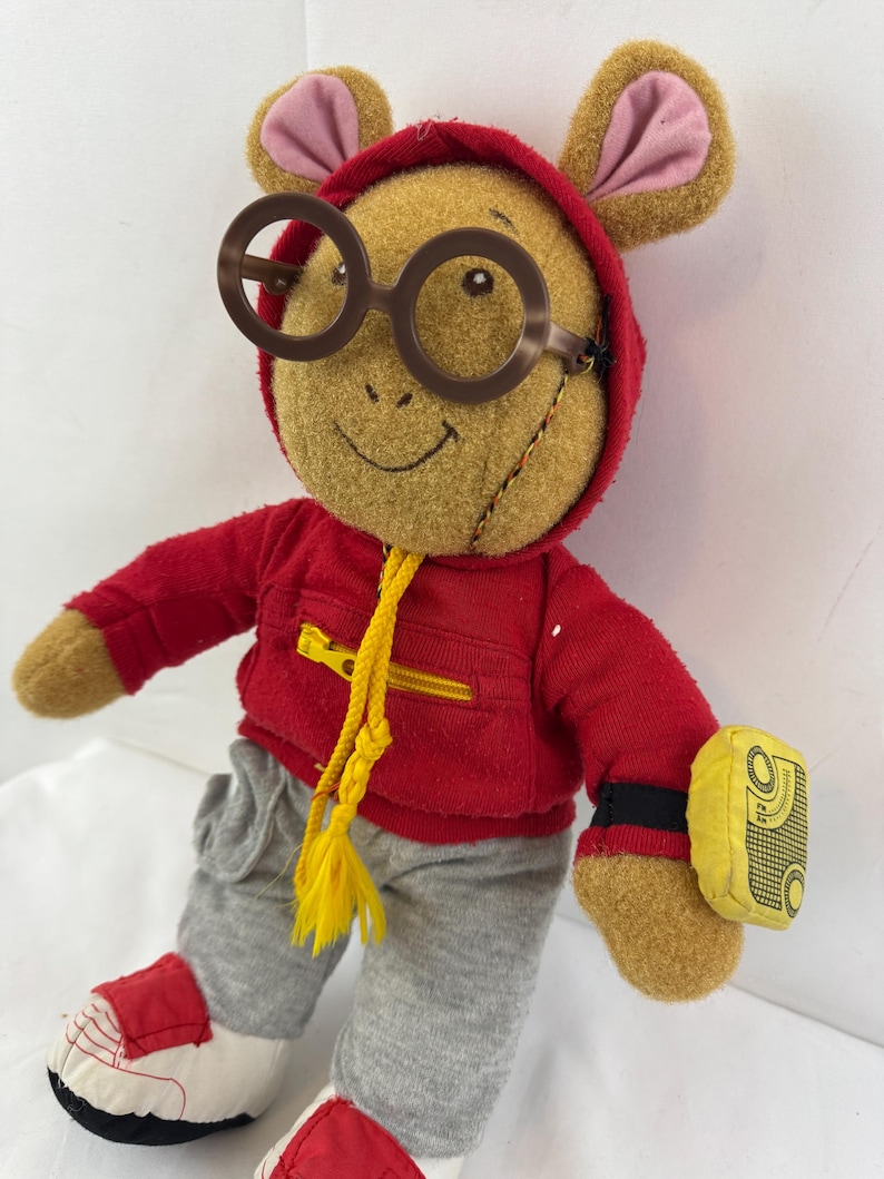 Vintage 1990s 90s Playskool Arthur Doll PBS Toy 1996 13” Plush Doll - Etsy