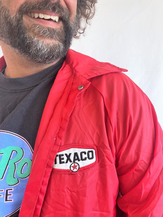 Vintage 1970s 70s 80s Red Texaco Truck Trucker Windbr… - Gem