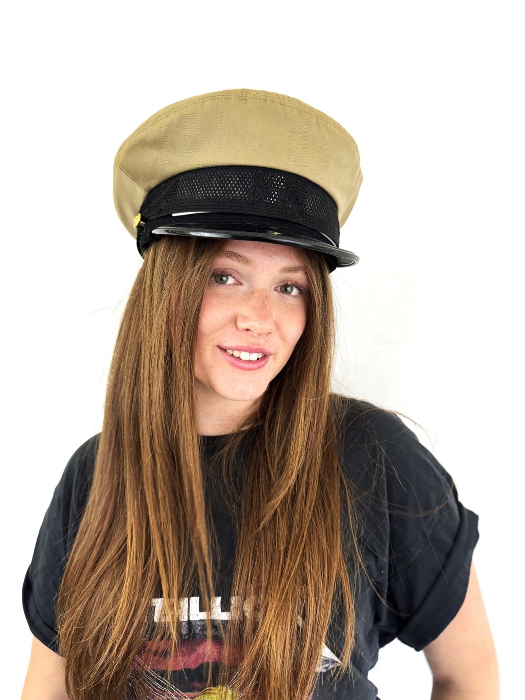 Vintage Army Military Officer Costume Cap Hat - Bancroft - Etsy