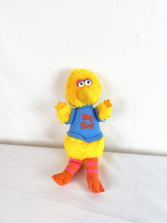1980's Vintage Sesame Street Big Bird Stuffed Animal Toys & Games ...